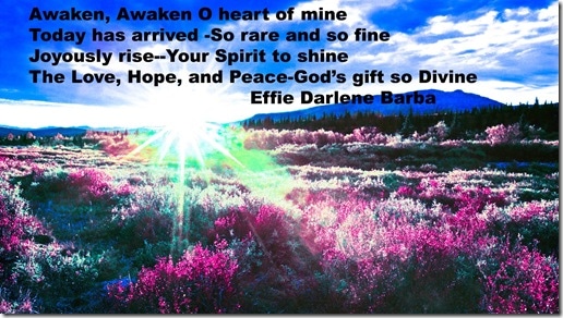 Despierta, despierta, oh corazón mío ⋆ Effie Darlene Barba